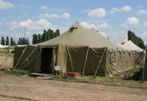 Палатка армейская штабная военная СССР