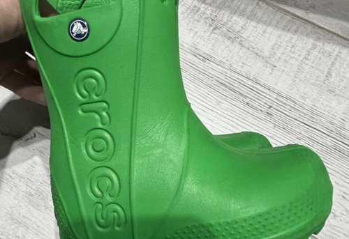 Резиновые сапоги crocs c8