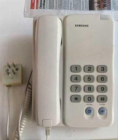 Домашний телефон кнопочный Samsung