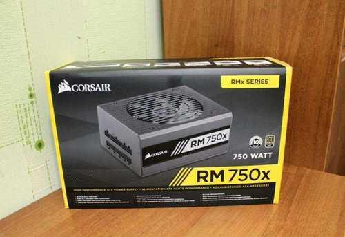 Блок питания Corsair RM 750x 1000х gold