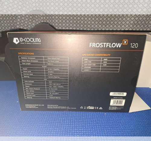 Cистема охлаждения ID-cooling frostflow X 120