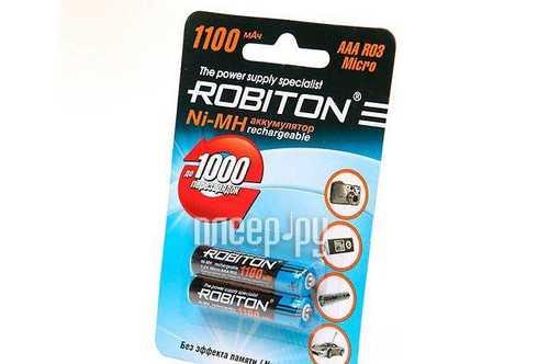 AAA - Robiton 1100mAh 1100mhaaa-2 BL2 2 штуки