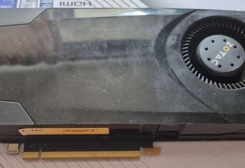 Видеокарта zotac gtx670 2gb 256bit ddr5