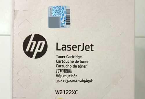 Тонер картридж HP LaserJet W2122XC оригинальный