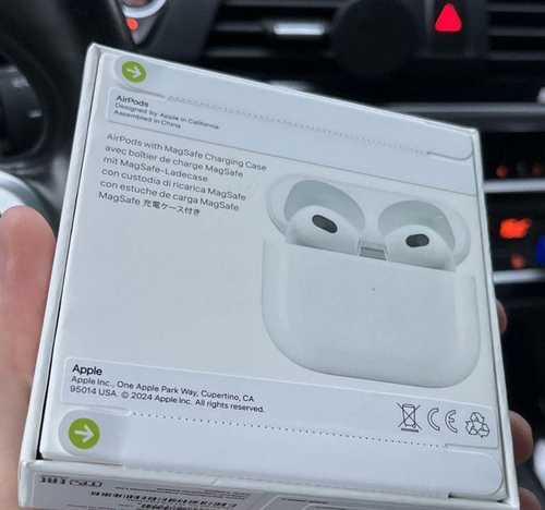 Беспроводные наушники с микрофоном Apple airpods 3