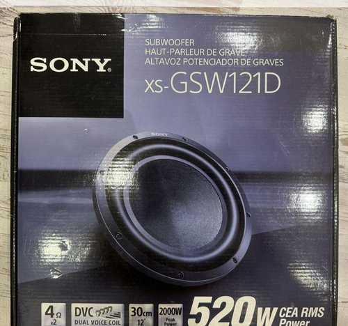 Сабвуфер Sony xs-GSW121D