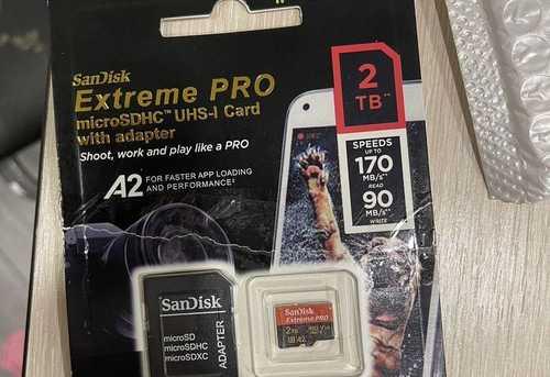 Карта памяти MicroSD 2TB