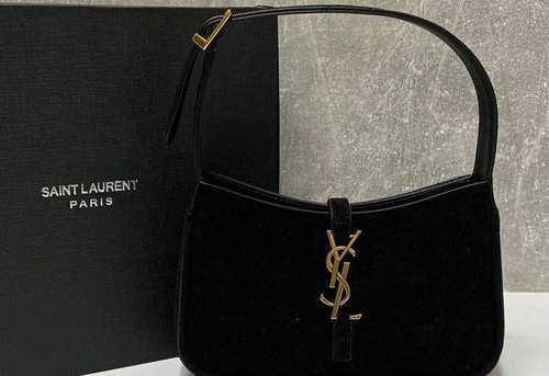 Сумка женская замшевая черная Yves Saint Laurent