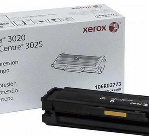 Картридж Xerox 106R02773 (картридж б/у с коробкой)