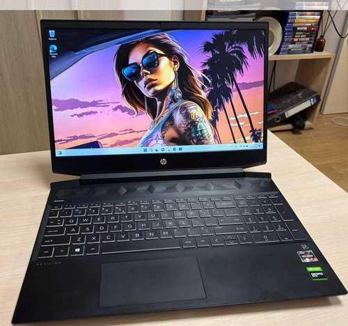 Игровой HP Ryzen 5 GTX1650 16GB 512SSD