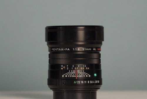 Pentax SMC FA 31mm f/1.8 AL Limited