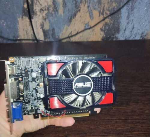 Видеокарта asus GT740-2GD