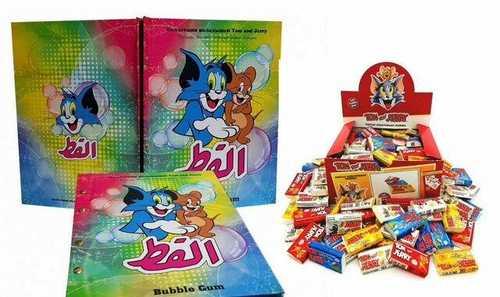 Альбом для вкладышей Tom and Jerry + блок жвачки