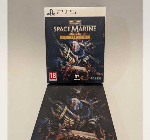 Warhammer space marine 2 steelbook без игры ps5