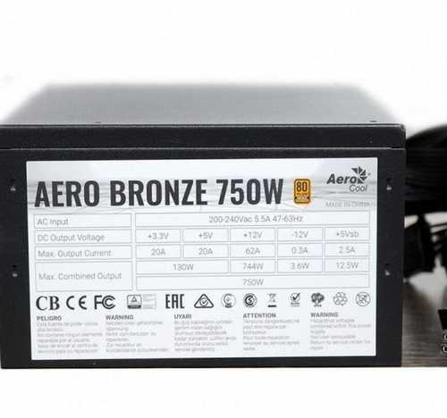 Блок питания Aero Bronze 750W