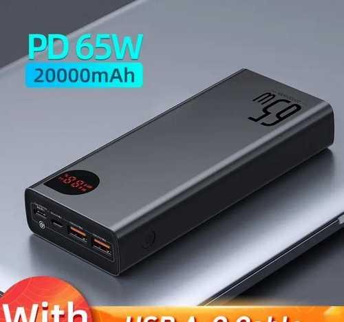 Повербанк Powerbank Baseus аккумулятор 20000 mAh