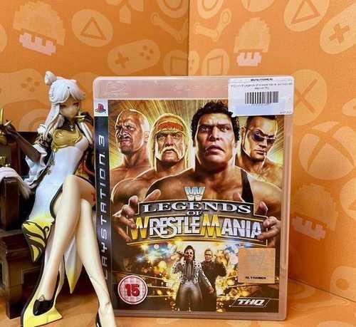 PS3 WWE Legends of Wrestle Mania б/у