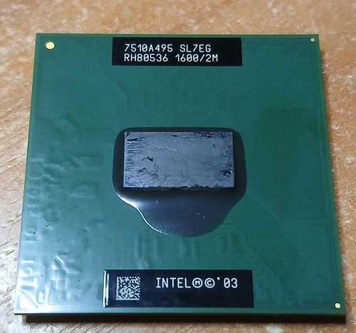 Процессор Intel Pentium M 725 SL7EG