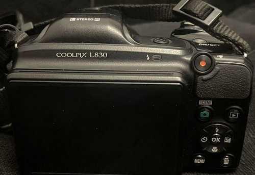Компактный фотоопарат nikon coolpix L830