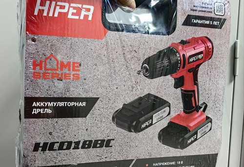 Новый шуруповерт Hiper HCD18BC