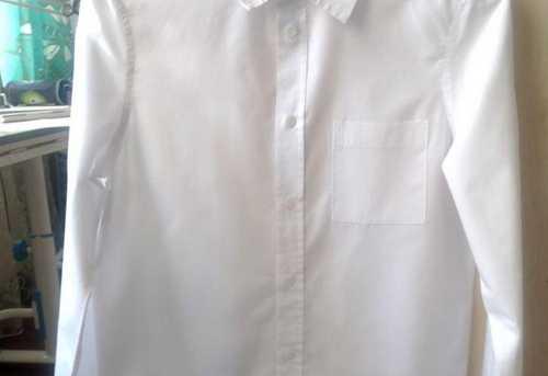 Рубашка для мальчика с длинным рукавом р. 140