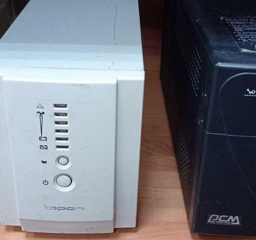 Два Ибп/ups ippon power pro 2000 powercom bnt-1000