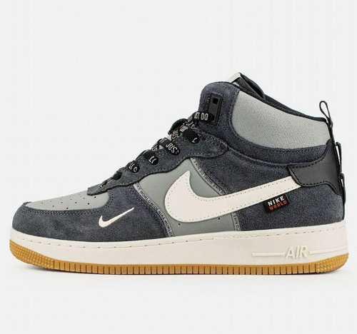 Кроссовки Nike Air Force 1 Mid Blue / L.Grey