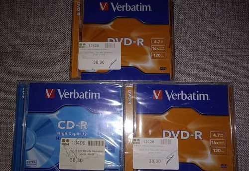 Новые диски cd и dvd