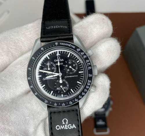 Мужские часы omega x swatch