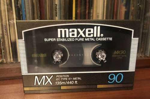 Аудиокассеты новые запечатанные maxell MX 90 1986