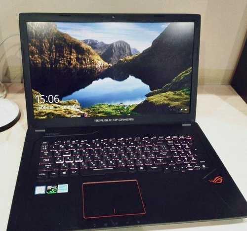 Ноутбук asus ROG GL753V