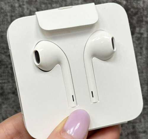 Наушники apple earpods lightning оригинал