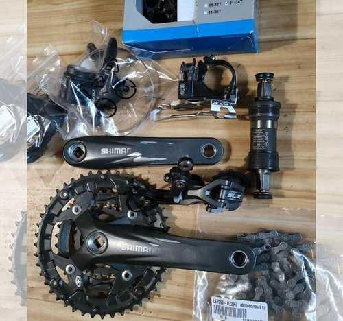 Трансмиссия/групсет,система Shimano Alivio/Slx 39