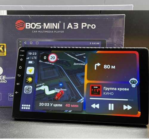 Автомагнитола Android Bos-Mini A3 Pro.CarPlay