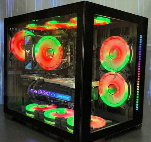 Мощный пк 2024 AMD7600-RTX4070-32DDR5-BXN29385-A620