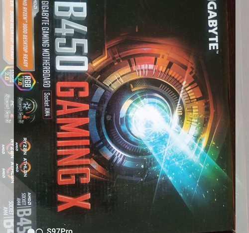 Материнская плата gigabyte B450 Gaming X