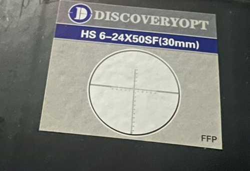 Discovery HS 6-24x50SF, 30 мм, DLT, на Weaver