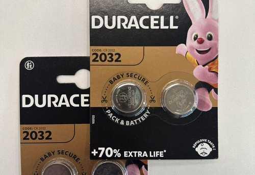 Батарейки Duracell 2032