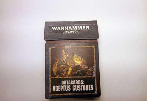 Warhammer 40k Дата карты: Adeptus Custodes