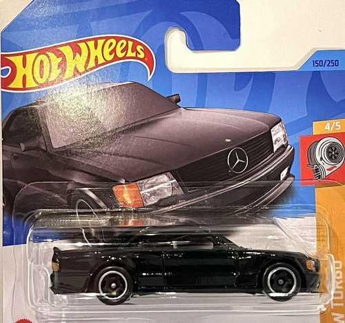 Hot Wheels Mercedes 560 SEC AMG 1989