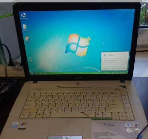 Продам ноутбук acer aspire 5715z