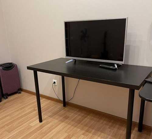 Стол IKEA linnmon 120x60 черный