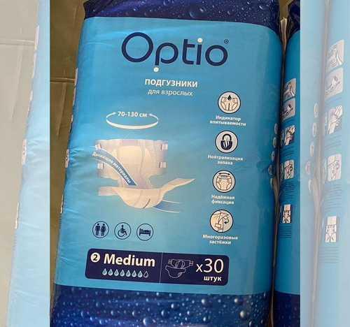 Подгузники для взрослых optio m