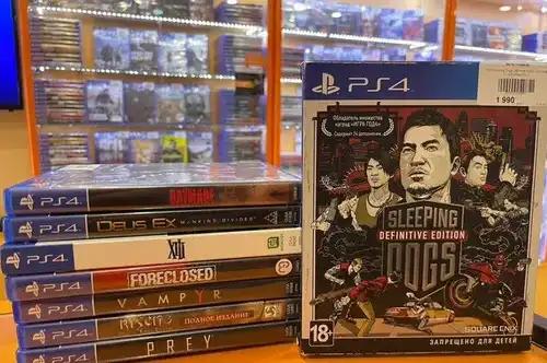 Игровые диски PS4. Обмен/Продажа