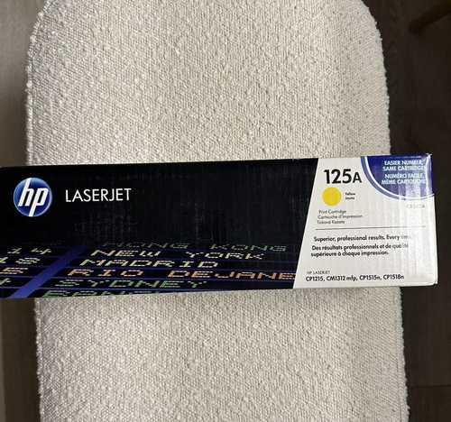 Картридж HP laserjet 125A желтый CB542A