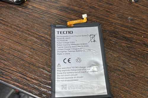 Аккумулятор Tecno Spark 18p BL-49GT оригинал