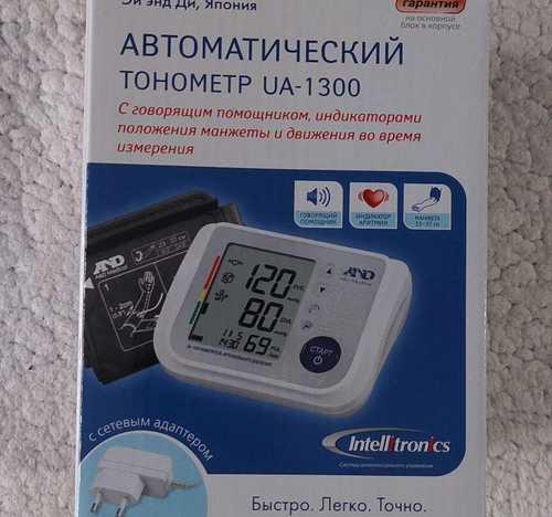 Тонометр автомат AND UA-1300 говорящий новый