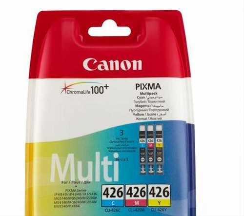 Набор картриджей Canon CLI-426 C/M/Y Multipack (45