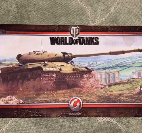 Коврик игровой word of tanks