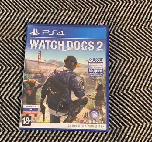 Диск на пс4 Watch Dogs 2